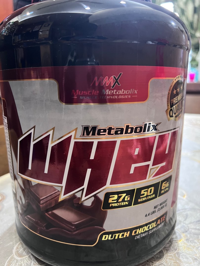 MMX METABOLIC WHEY PROTEIN (chocolate), Health & Nutrition, Health ...