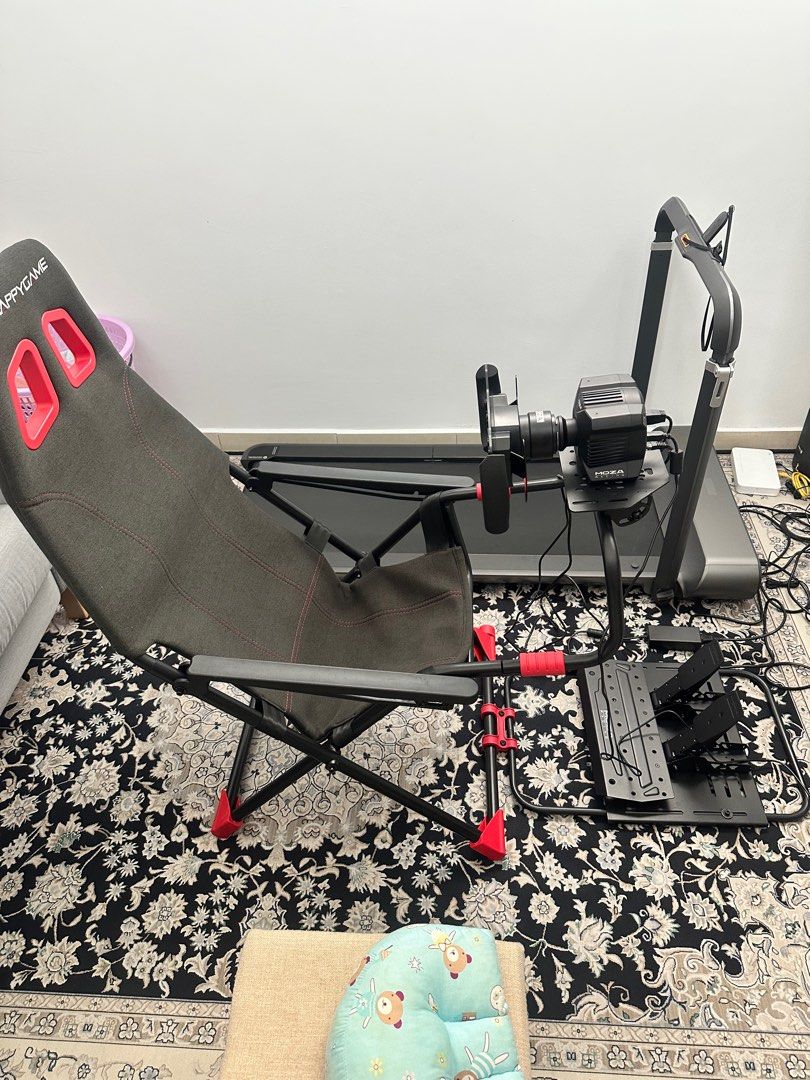 Moza R5 + Simulator Rig, Video Gaming, Gaming Accessories, Controllers ...