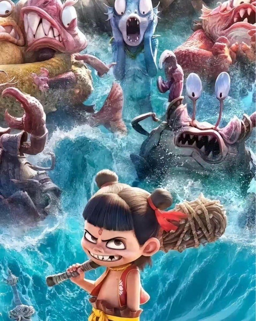 Na Zha 2 Movie Ticket for 2, Hobbies & Toys, Music & Media, CDs & DVDs ...