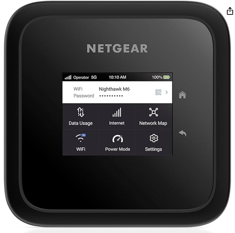 NETGEAR Nighthawk M6 5G Mobile Hotspot, 5G Router with Sim Card Slot ...