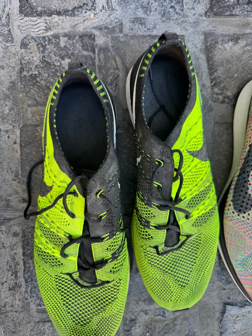 Nike Flyknit Trainer Volt Black Olympic, Men's Fashion, Footwear ...