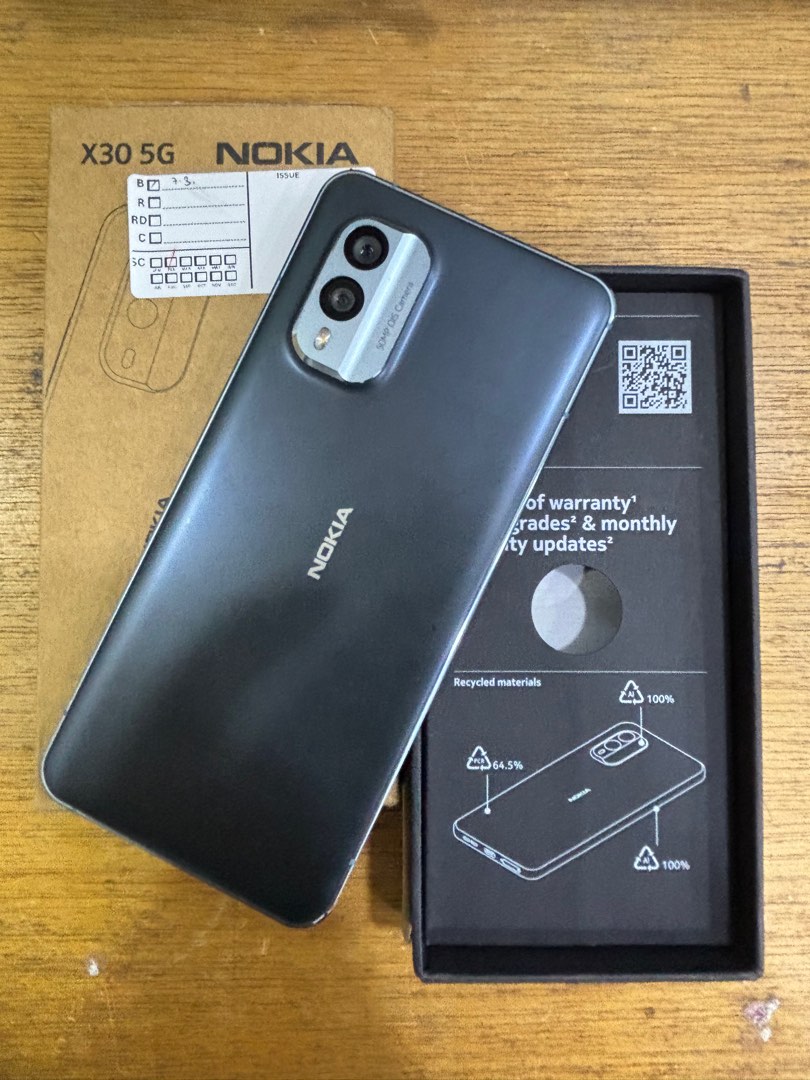 Nokia X30 5G 6GB/128GB Cloudy Blue, Mobile Phones & Gadgets, Mobile Phones, Android Phones ...
