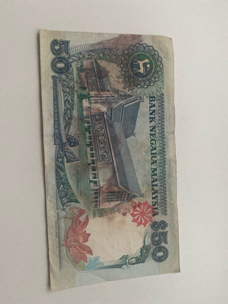 old malaysia rm 50, Hobbies & Toys, Collectibles & Memorabilia ...