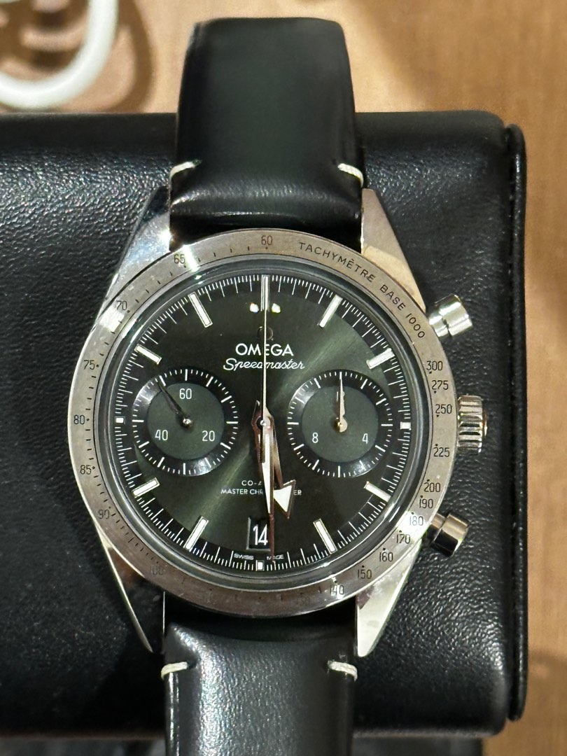 Omega Speedmaster 57 Green Dial, Luxury, Watches on Carousell