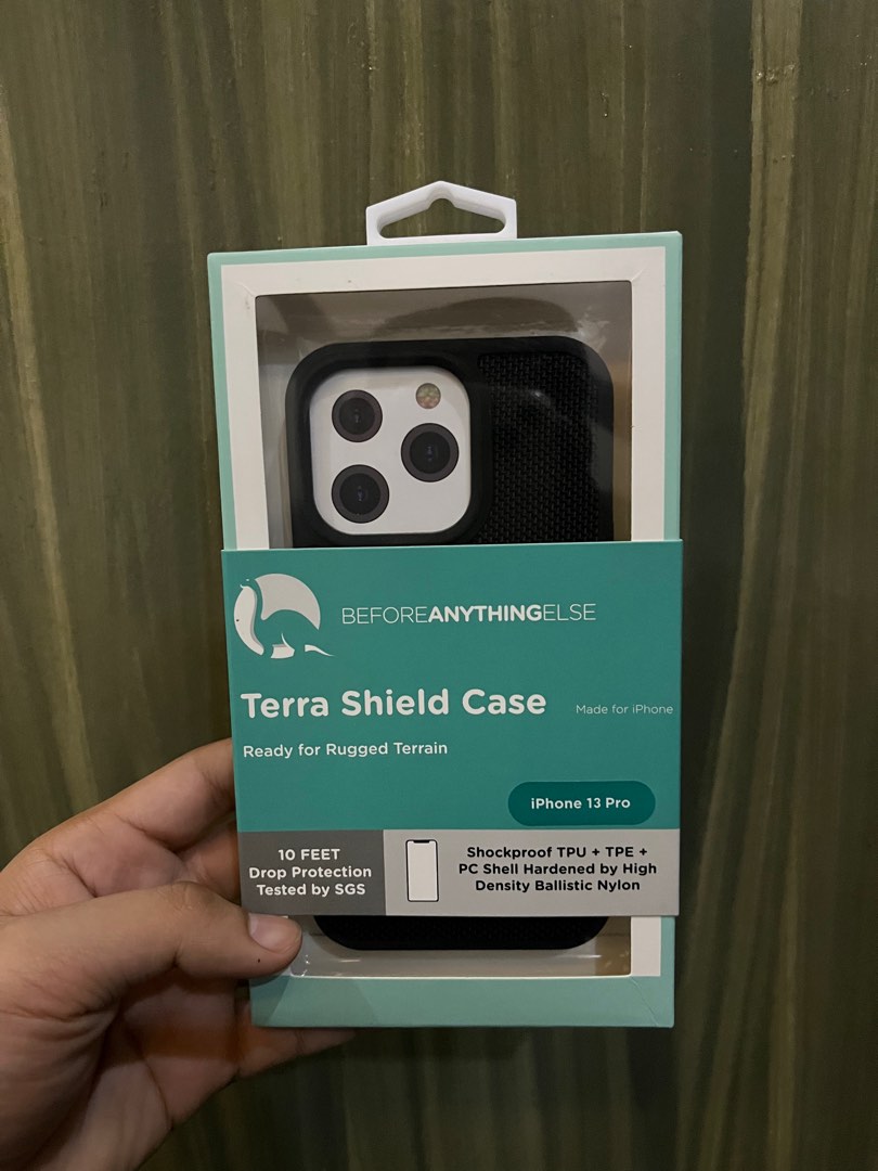 ORIGINAL BeforeAnythingElse Terra Shield Case for iPhone 13 Pro - Black, Mobile Phones & Gadgets ...
