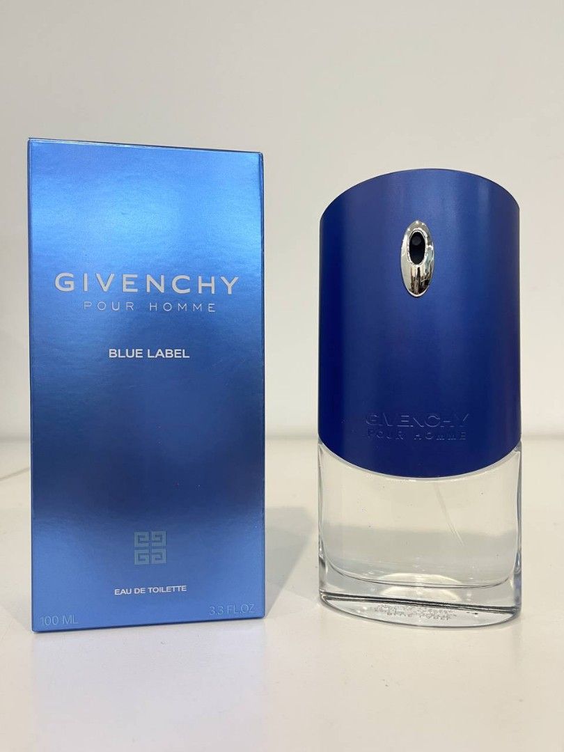 ORIGINAL PERFUME GIVENCHY POUR HOMME BLUE LABEL EDT 100ML, Beauty ...