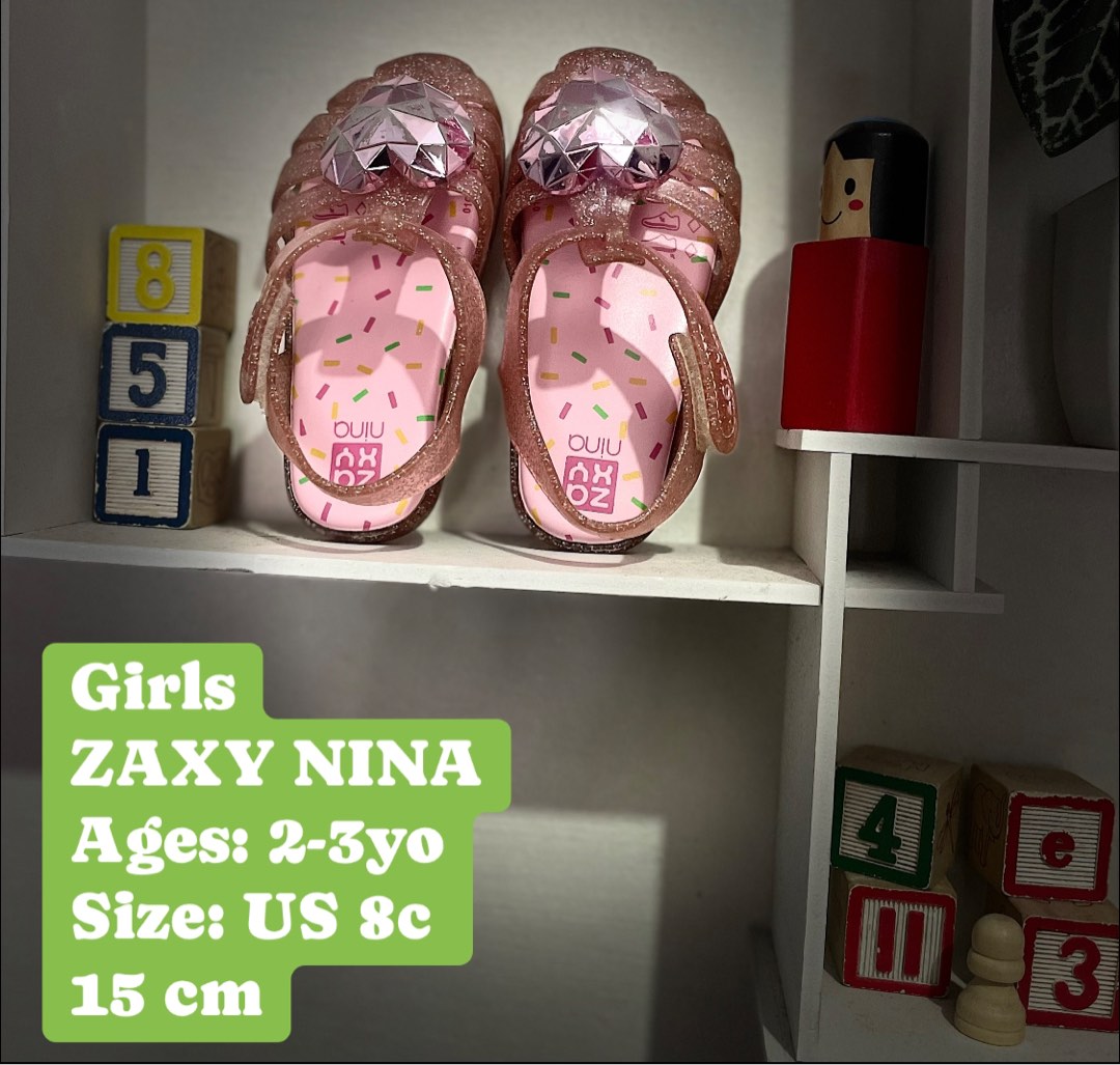Original Zaxy nina Sandals, Babies & Kids, Babies & Kids Fashion on ...