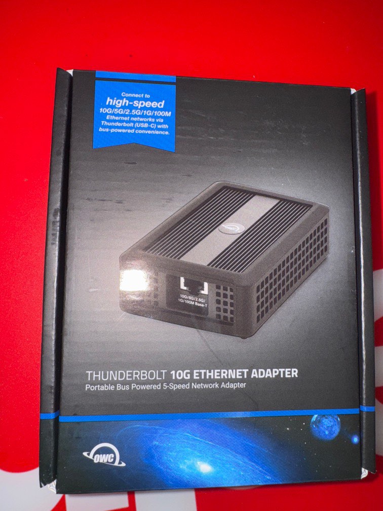 OWC Thunderbolt 10G Ethernet Adapter, Computers & Tech, Parts & Accessories, Networking on Carousell