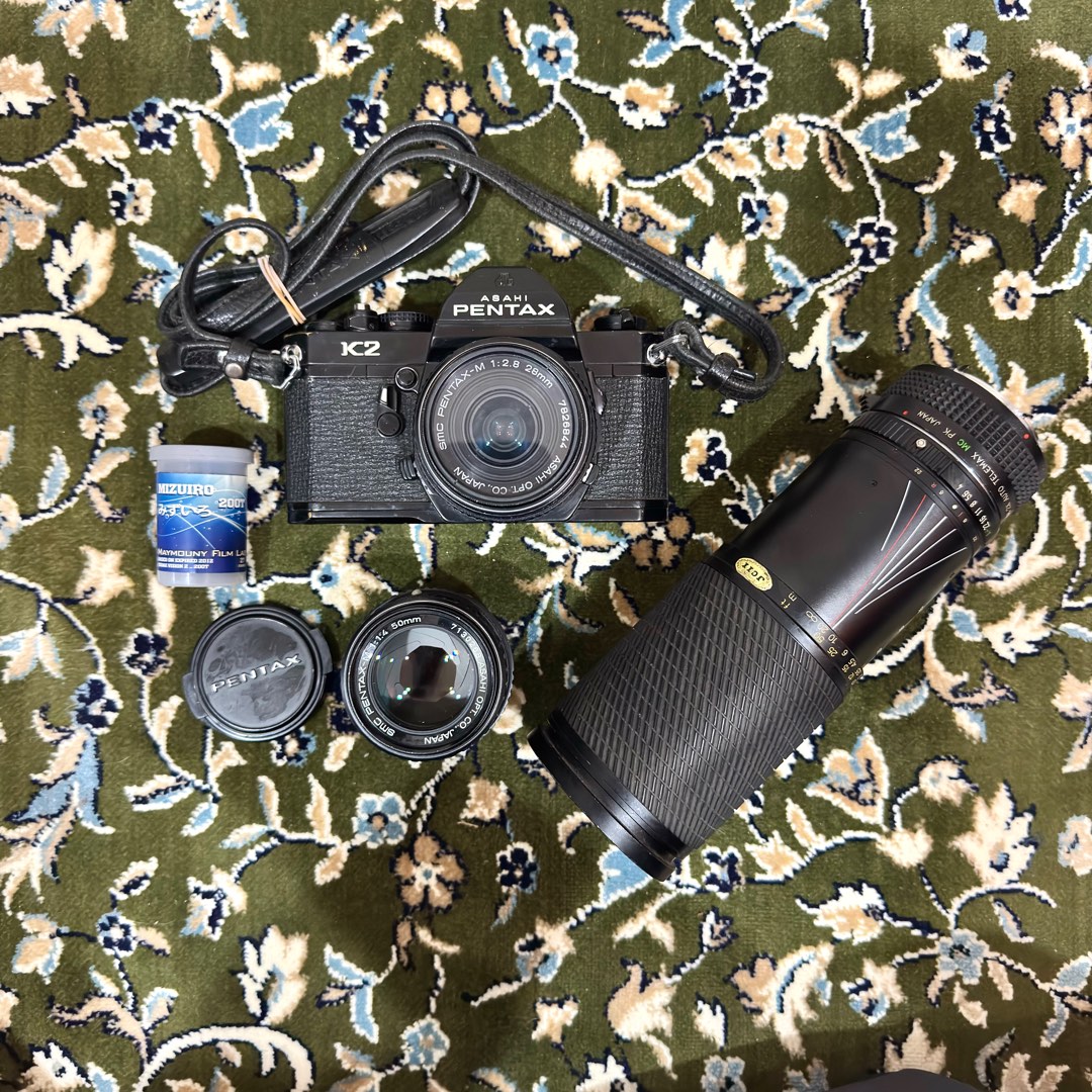 PENTAX K2, FILM CAMERA, VINTAGE CAMERA 1975, Photography, Cameras on ...