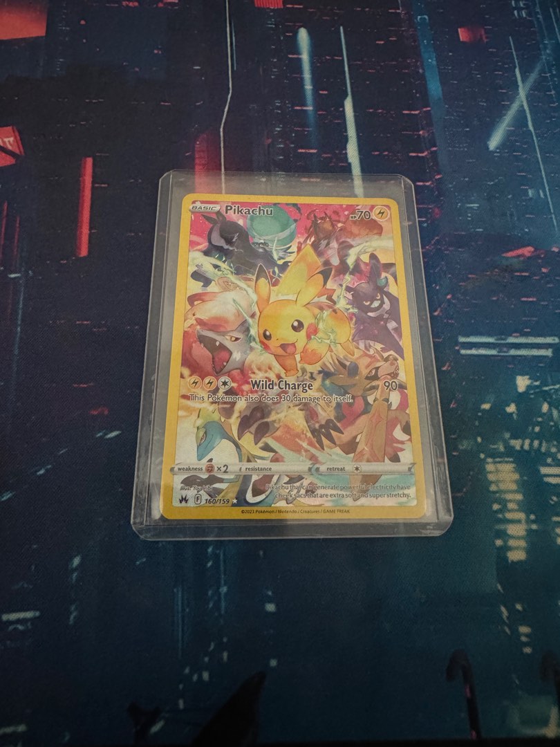 pikachu crown zenith, Hobbies & Toys, Toys & Games on Carousell