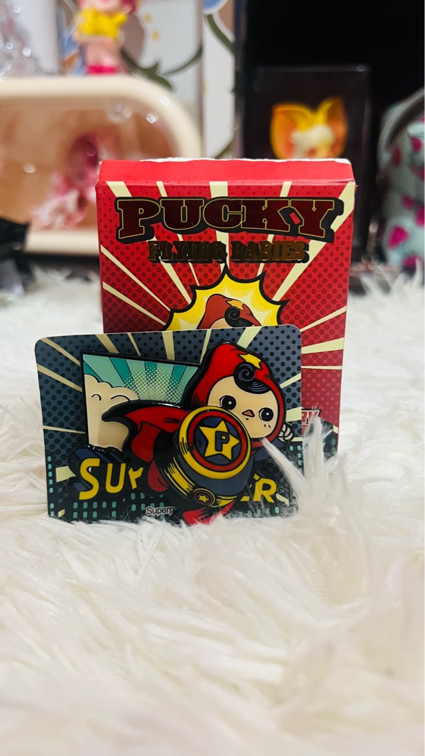 POPMART Pucky Flying Babies Pin - Superpower Poko, Hobbies & Toys ...