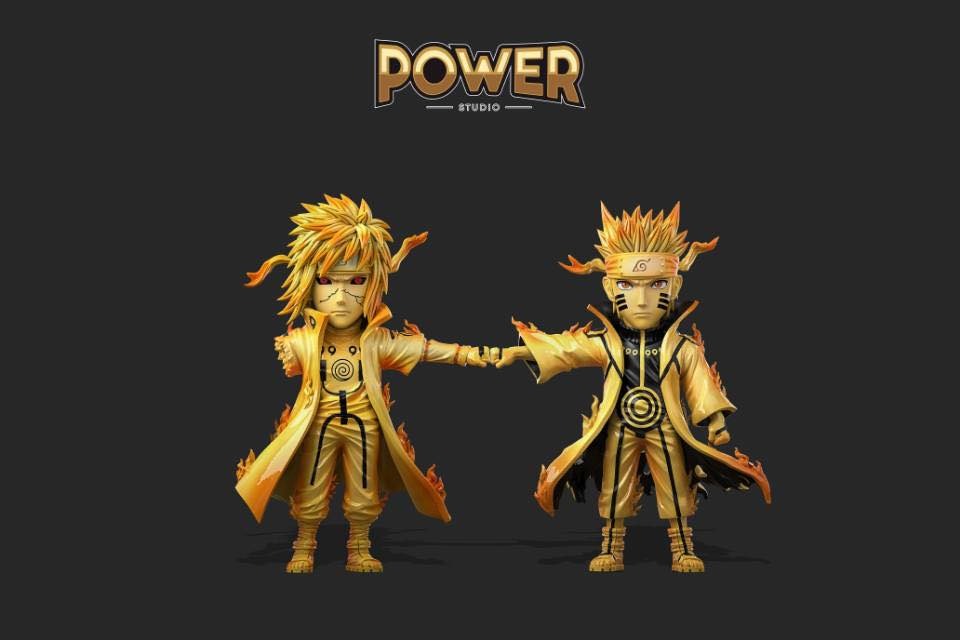 Power Studio - Minato & Naruto ( Set ), Hobbies & Toys, Toys & Games on ...