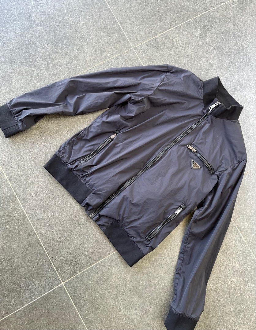 Prada Track Top jacket, Men's Fashion, Coats, Jackets and Outerwear on ...