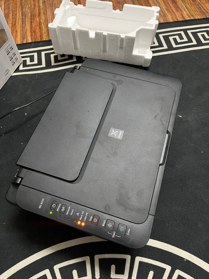 Printer Canon Pixma MG3070S (Black), Computers & Tech, Printers ...