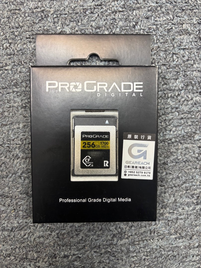 Prograde 256GB CFexpress Type B, 攝影器材, 攝影配件, 其他攝影配件 - Carousell