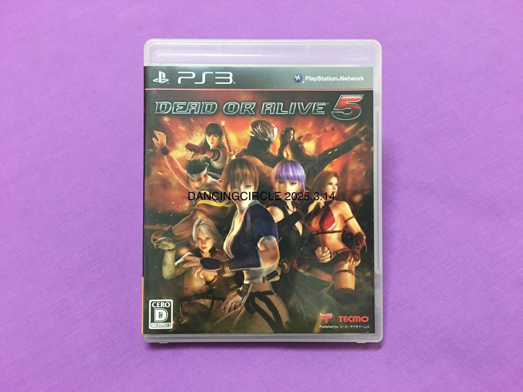 PS3 PlayStation 3 DOA5 生死格鬥5 Dead or Alive 5 一般版 通常版 首批版 初回版 日版, 電玩遊戲相關 ...