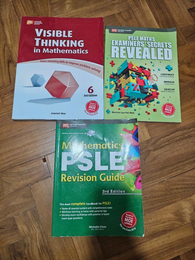 PSLE P6 MATH VISIBLE THINKING EXAMINERS SECRET REVEALED, Hobbies & Toys ...