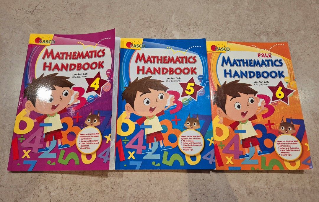PSLE P6 P5 P4 Math Topical Revision Handbook Guide Book, Hobbies & Toys ...