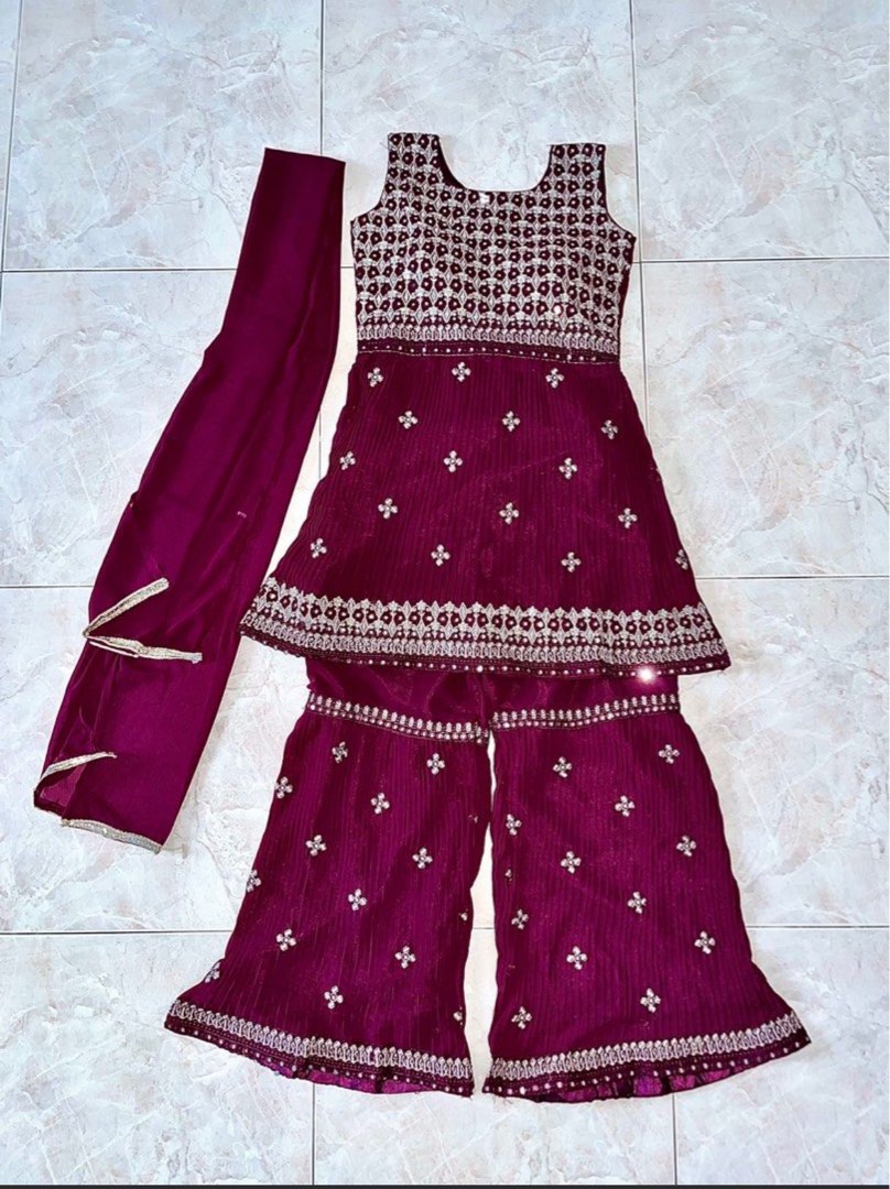 Punjabi suit, sharara suit, gharara suit, teenagers ethnic wear ...