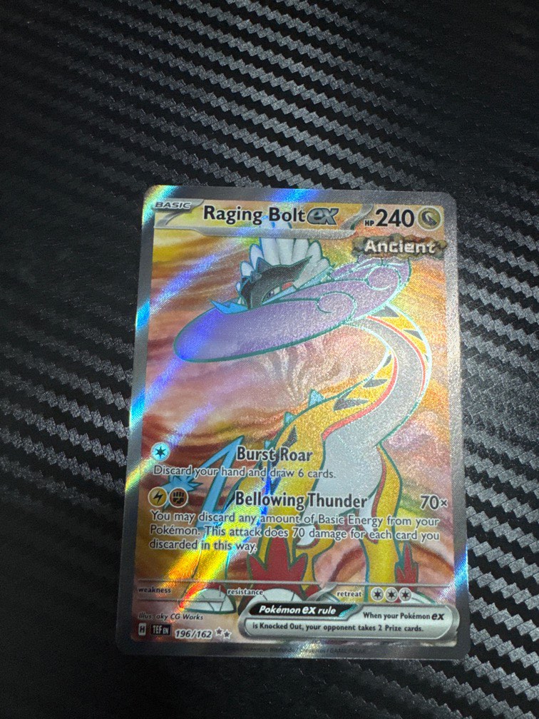 Raging Bolt EX Card, Hobbies & Toys, Memorabilia & Collectibles, Stamps ...