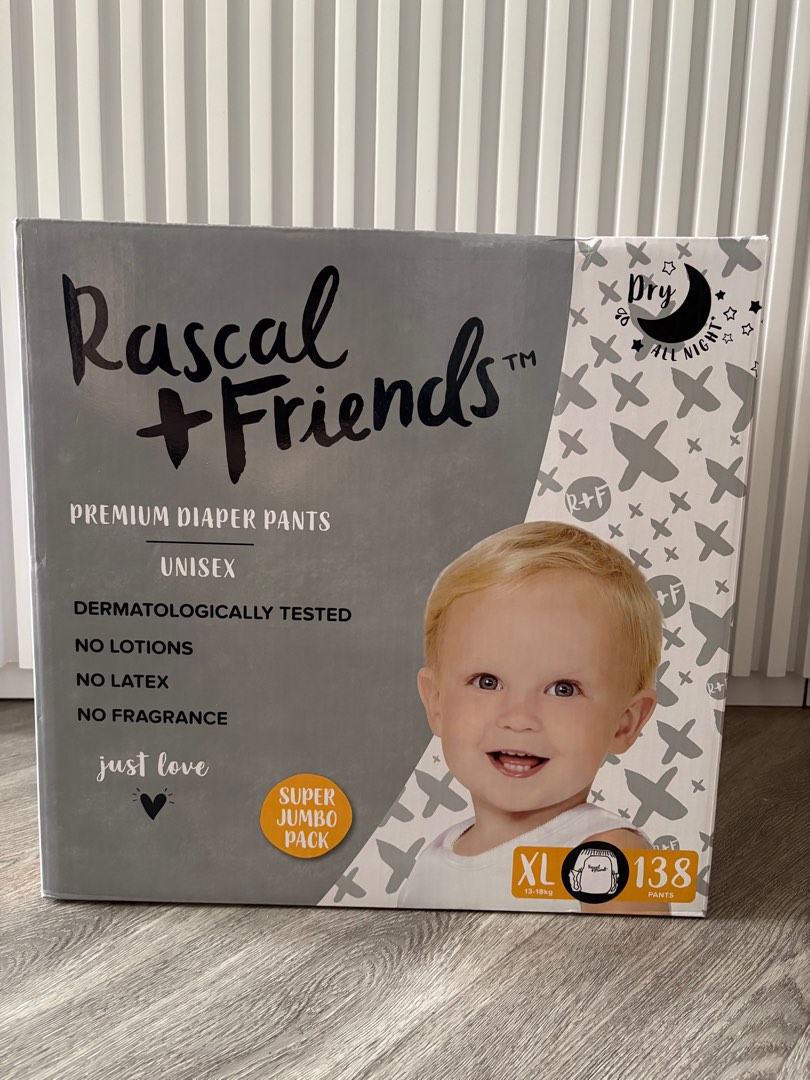 Rascal + Friends, XL Premium Diaper Pants, Babies & Kids, Bathing ...