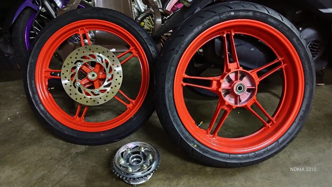 RIM ORIGINAL Y15 V2, Motorbikes on Carousell