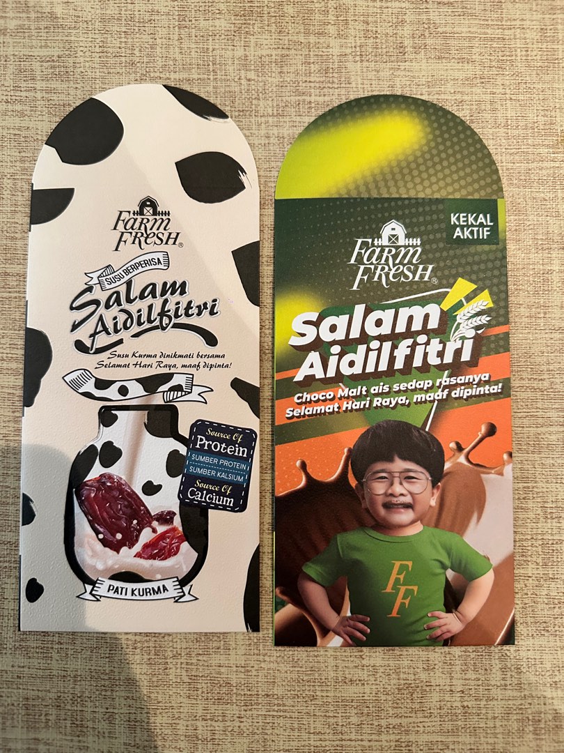 Sampul Duit Raya - Farm Fresh 2025 (1 set), Hobbies & Toys, Stationery ...