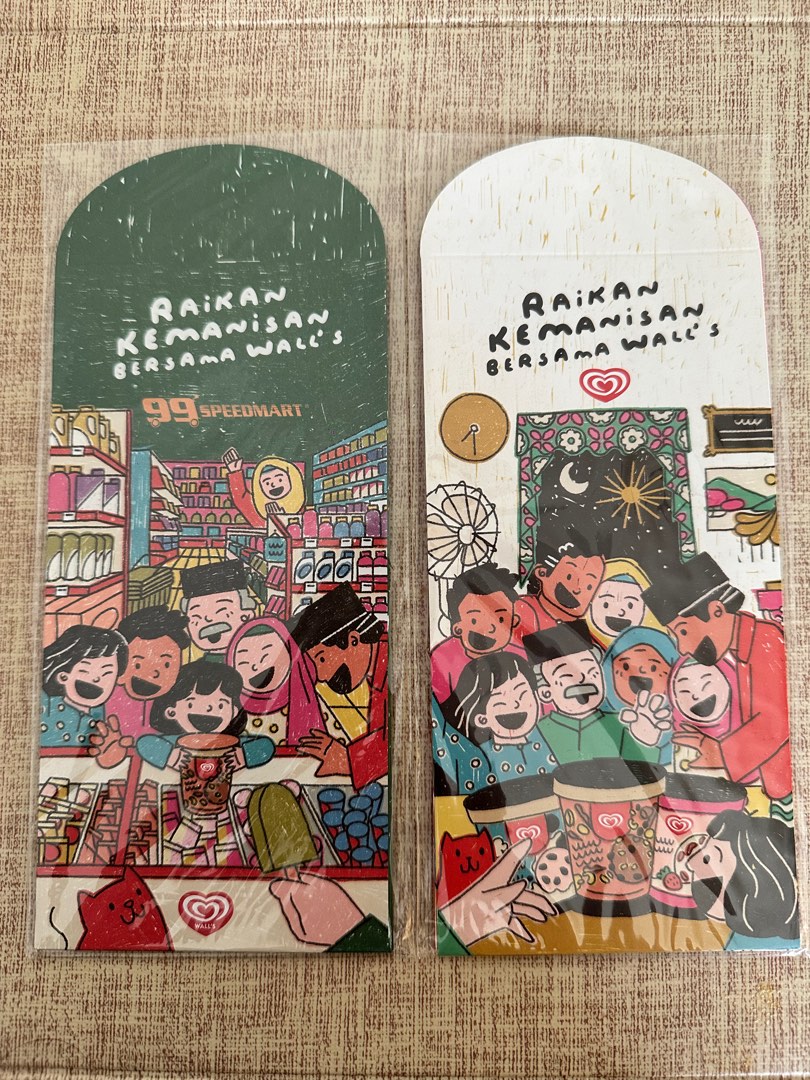 Sampul Duit Raya - Walls 2024 (2 sets), Hobbies & Toys, Stationery ...