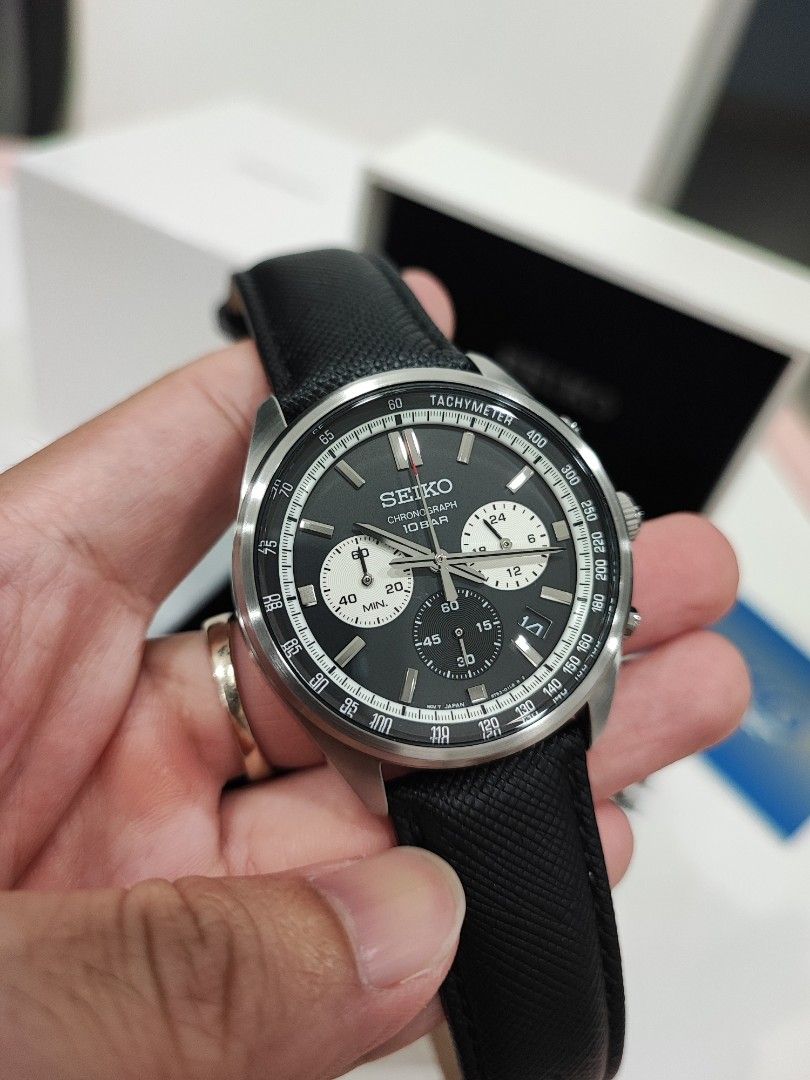 Seiko Reverse Panda SSB429P1, Men's Fashion, Watches & Accessories ...