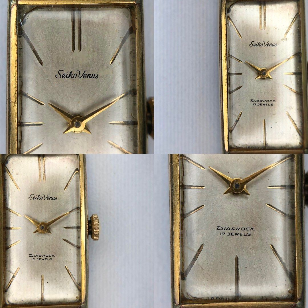 SEIKO VINTAGE VENUS HW N220106 5514 FACE ONLY NOT MOVING GHW WATCH ...