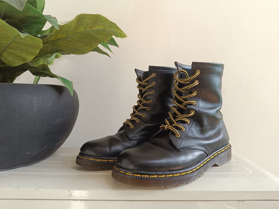 Sepatu Boots Kulit Asli | Local Brand Bandung | Mirip Docmart Like New ...