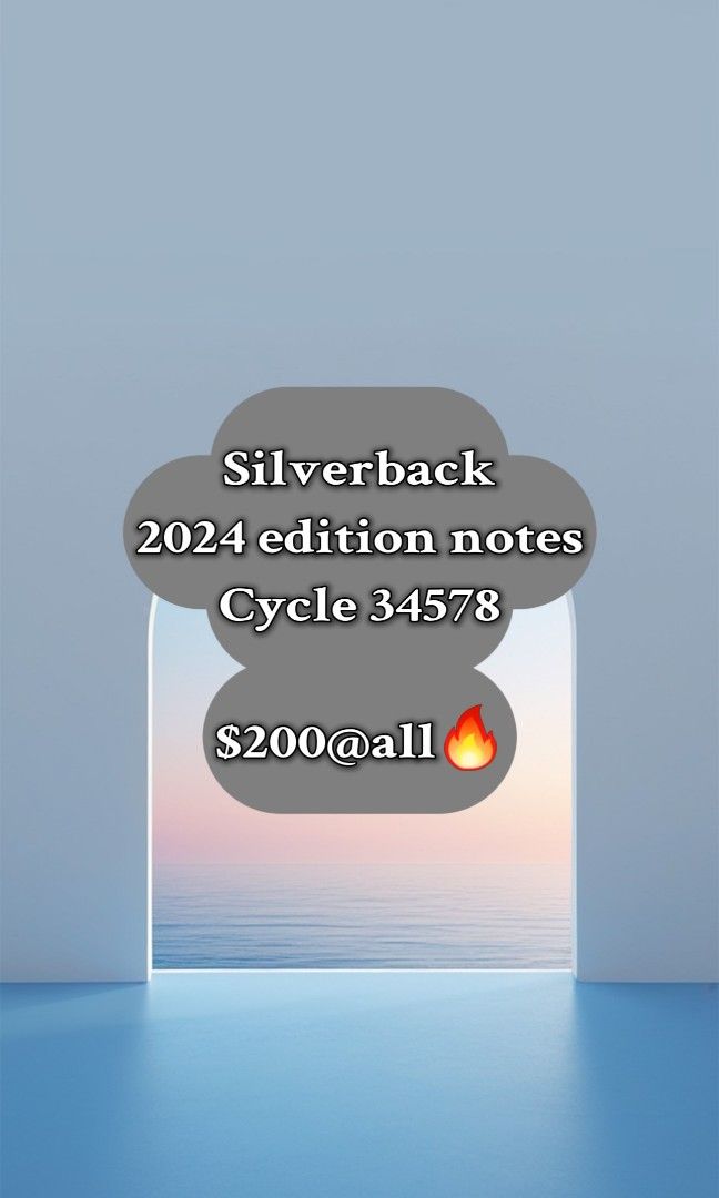 Silverback eng notes (2025dse), 興趣及遊戲, 書本 & 文具, 教科書 - Carousell