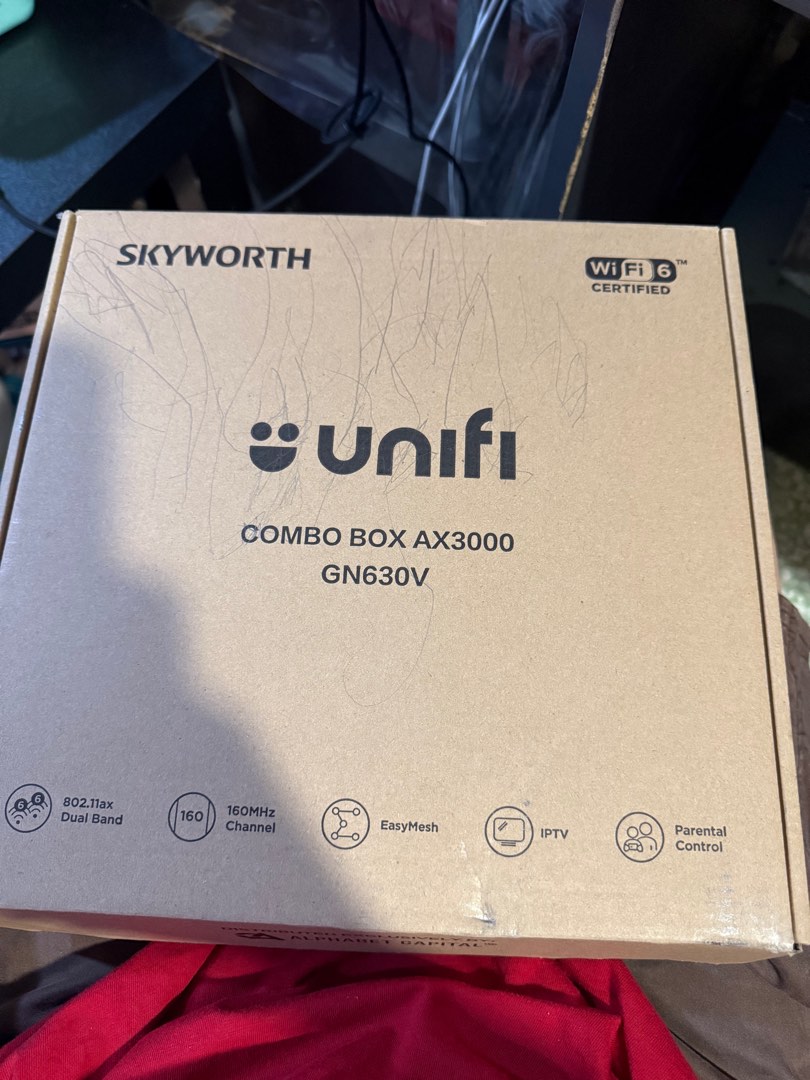 skyworth unifi combo box ax3000 GN630V, Computers & Tech, Parts ...