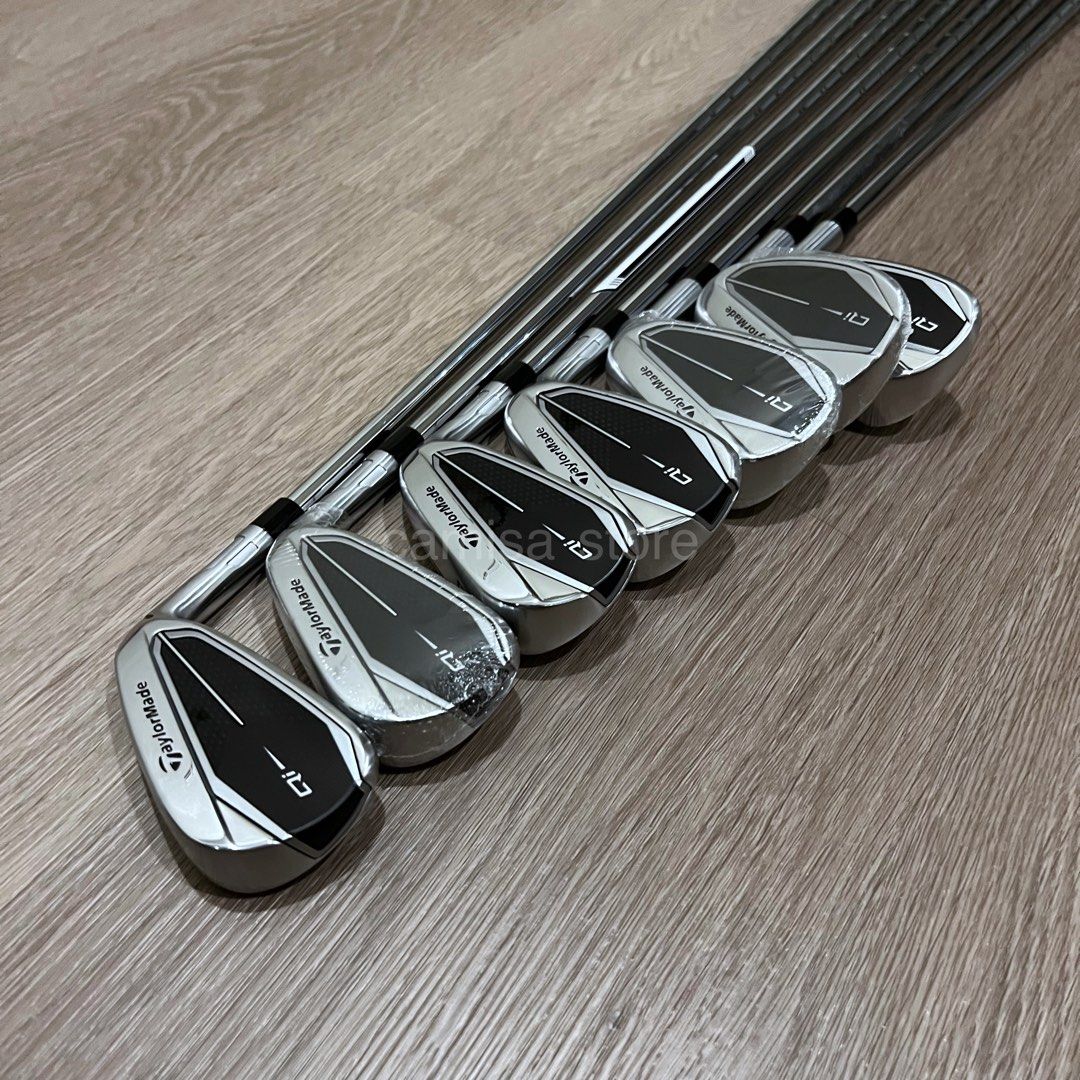Taylormade Iron Set Qi10 NS Pro 820GH #5-9PS R Second, Olah Raga ...