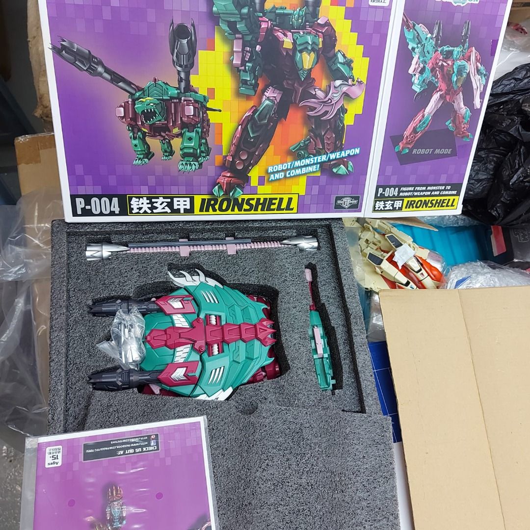 TFC 海底狂魔 1套6隻 海狂 King Posiden Seacon MP比例 變形金剛 G1 Transformers, 興趣及遊戲 ...