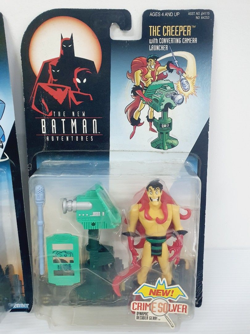 THE CREEPER + THE MAD HATTER THE NEW BATMAN ADVENTURE KENNER, Hobbies ...