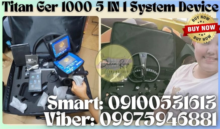Titan Ger 1000 5 IN 1 System Device Gold Detector, Everything Else ...