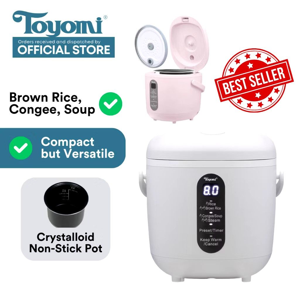TOYOMI 0.3L Micro-com Mini Rice Cooker RC 919, TV & Home Appliances ...