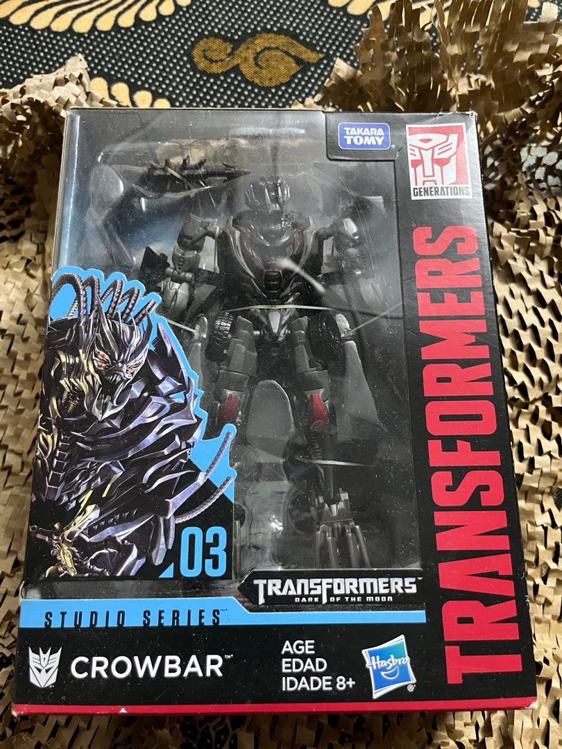 Transformers Studio Series Dark Of The Moon Crowbar Figure (Brand New), Hobbies & Toys, Toys ...