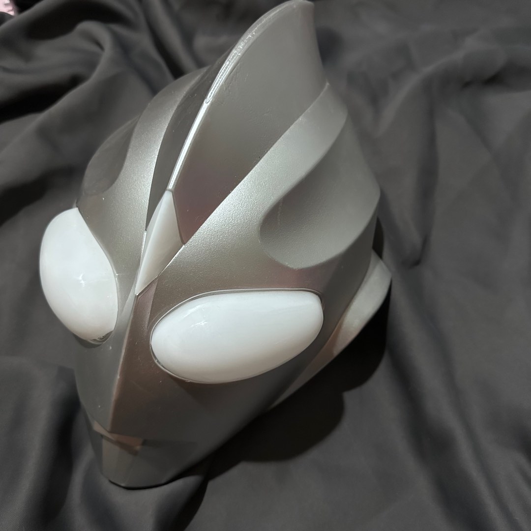 Ultraman Tiga Led Light Helmet, Hobbies & Toys, Toys & Games on Carousell