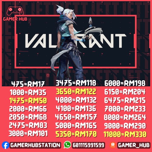 VALORANT TOPUP # VALORANT #FAST #TRUSTED, Video Gaming, Video Games, Others on Carousell