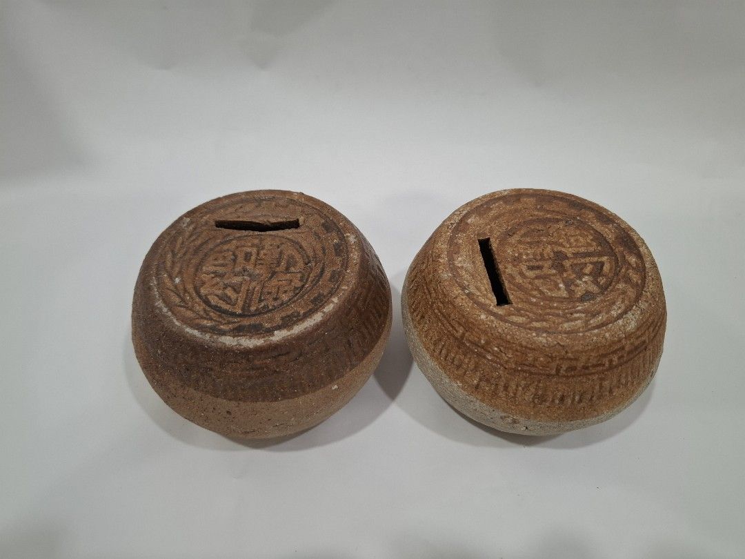 Vintage Ceramic Coin Bank - Antique Saving Pot for Collectors, Hobbies ...