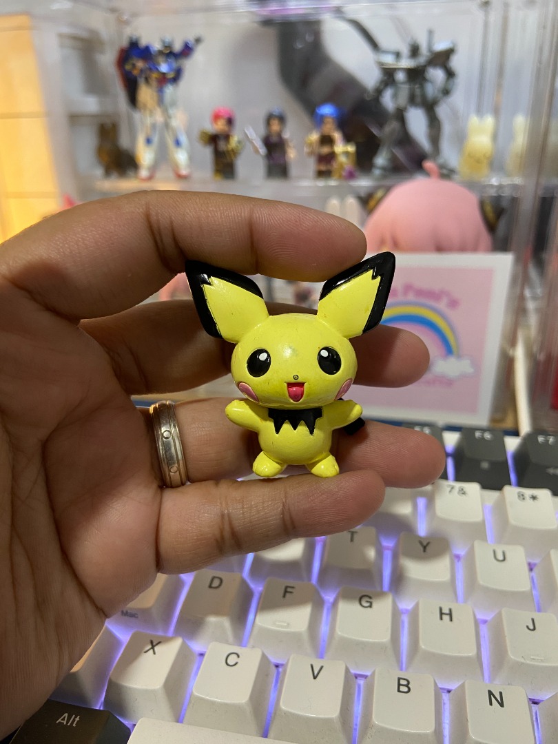 Vintage Pokemon Pichu Mini Figure, Hobbies & Toys, Toys & Games on ...