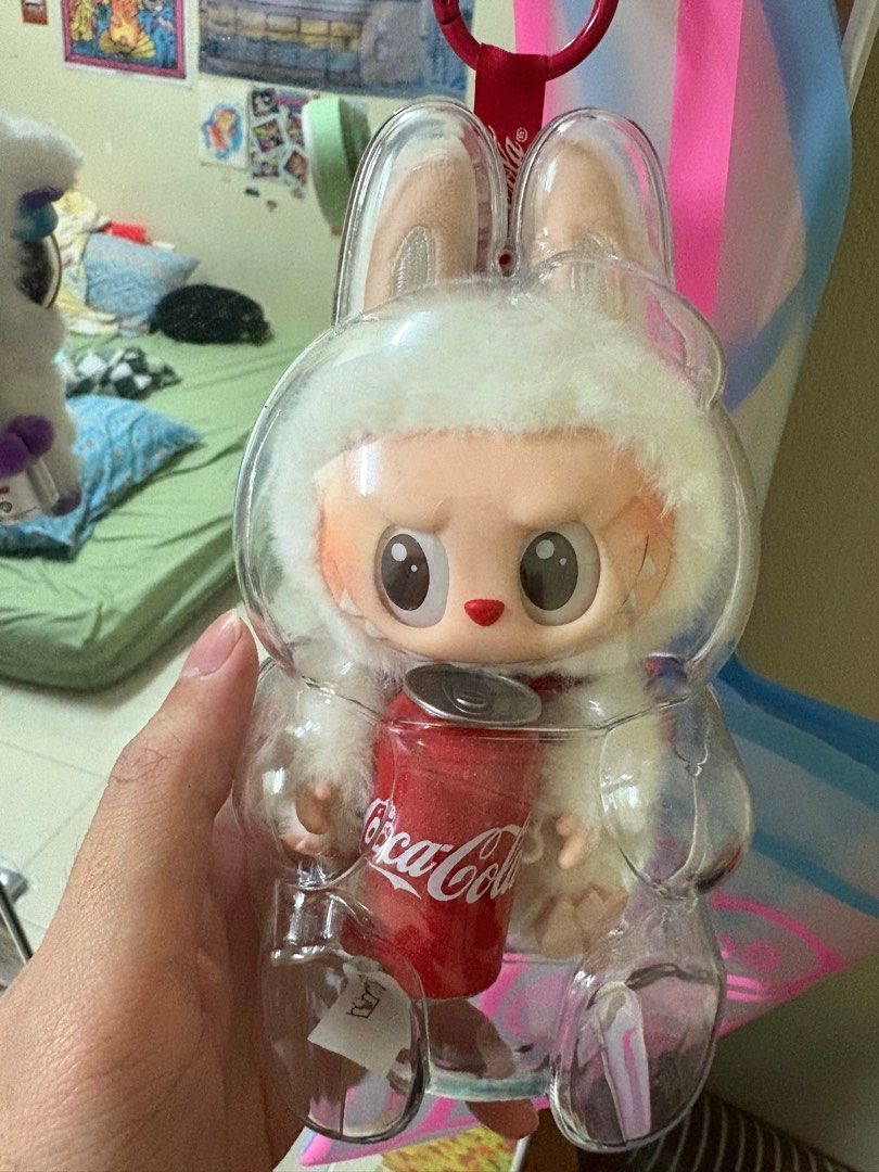 WTS LABUBU COCA COLA PENDANT, Hobbies & Toys, Collectibles ...