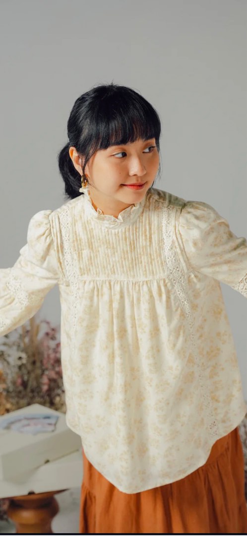 Zora Designers Sonya Top Marigold, Women's Fashion, Tops, Blouses on ...