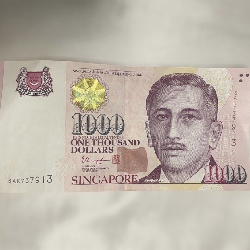 $1000 Singapore note, Hobbies & Toys, Memorabilia & Collectibles ...