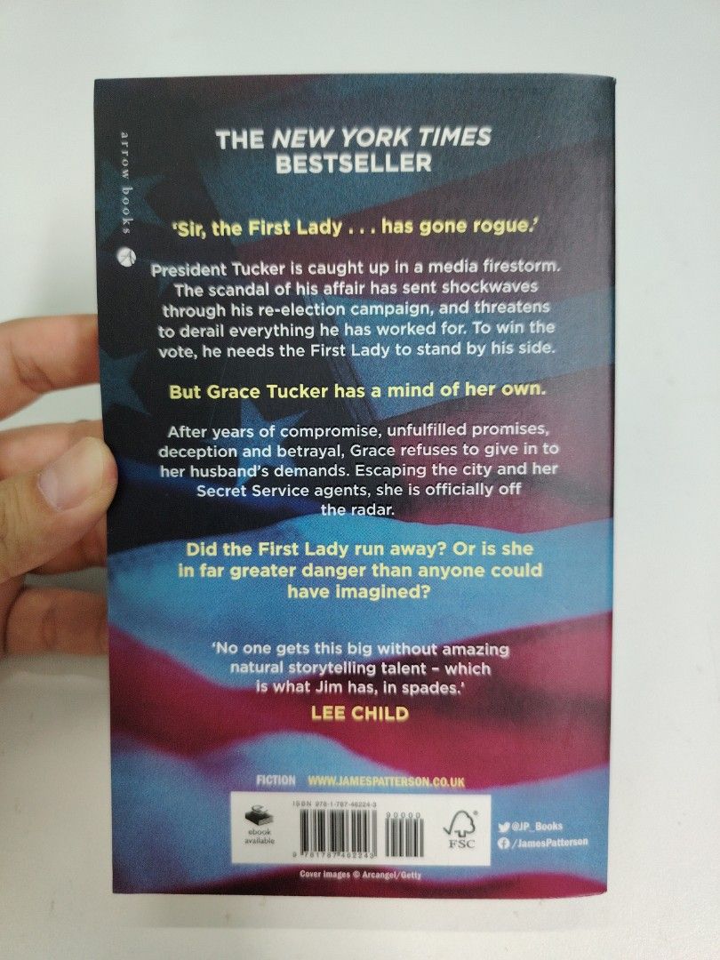 [100% Original] The First Lady by James Patterson (Mystery / Thriller ...