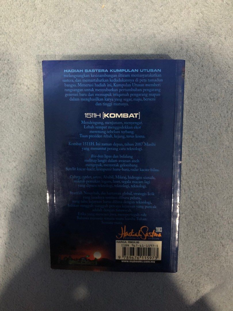 1511H (Kombat) - Faisal Tehrani, Hobbies & Toys, Books & Magazines, Storybooks on Carousell