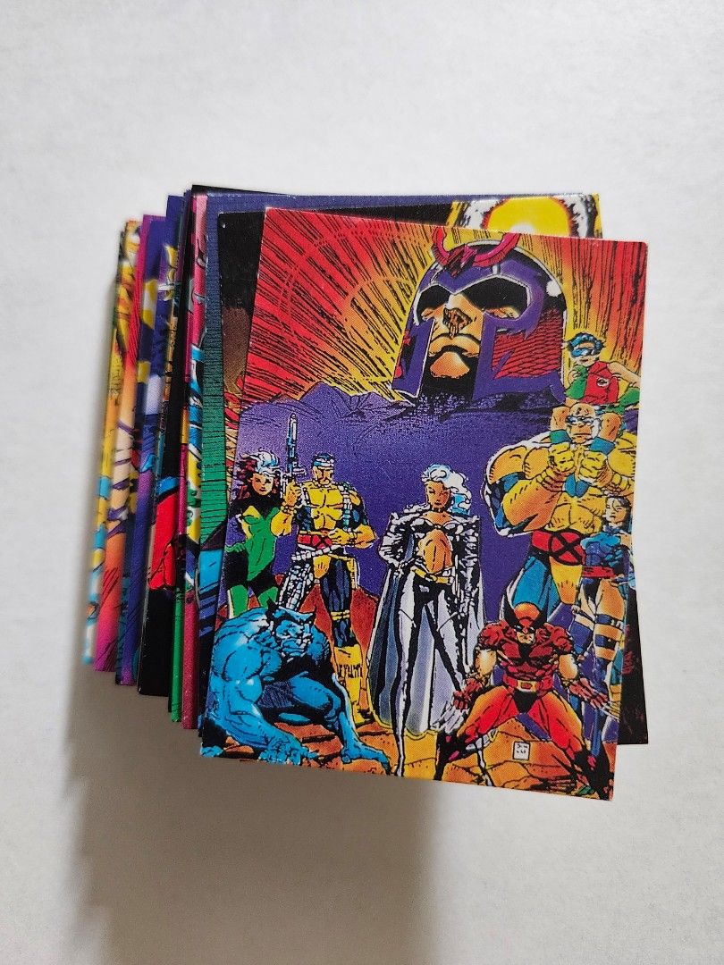 1991 Xmen complete 90 Trading card set by Comic Images, Hobbies & Toys ...