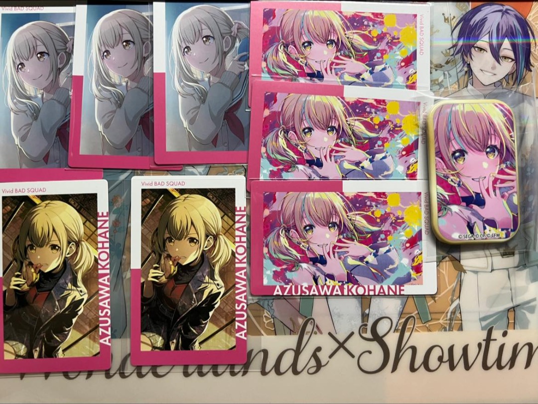 世界計劃 prsk pjsk khn set, 興趣及遊戲, 玩具 & 遊戲類 - Carousell